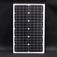China TUV 40 Watt 18V Monocrystalline Solar Panel Waterproof Durable for sale