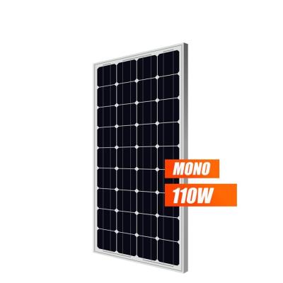 China RoHs 110 Watt Mono Silicon Solar Panels , Multiscene Mono Crystal Panel for sale
