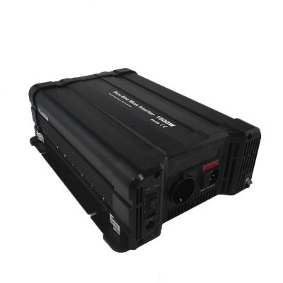 China Portable 1500W Pure Sine Wave Power Inverter 12V 24V 48V Dc To Ac 110v 220v for sale