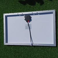 China Glass Laminated PV Polycrystalline Solar Panel 18V 40W Aluminium Alloy Frame for sale