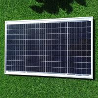 China Glass Laminated PV Polycrystalline Solar Panel 18V 40W Aluminium Alloy Frame for sale