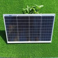 China Glass Laminated PV Polycrystalline Solar Panel 18V 40W Aluminium Alloy Frame for sale