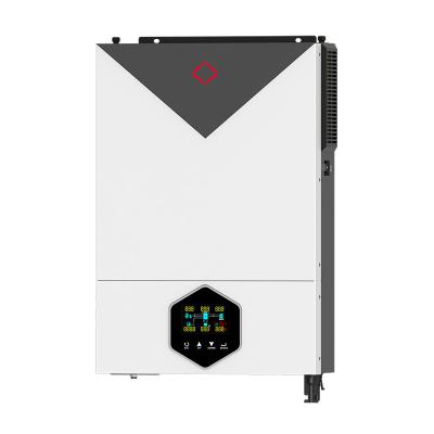 China CE Dual Output Hybrid Solar Power Inverter With MPPT Controller for sale