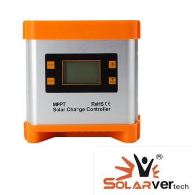 China OEM 12 Volt MPPT Solar Charge Controller USB Output With LED Display for sale