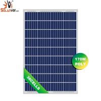 China 36 Cells 170w Portable  Solar Power Panel With Aluminium Alloy Frame for sale