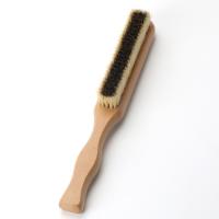 China Beechwood Boar Bristle Wooden Scrub Brush With Long Handle  Lightweight for sale