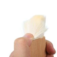 China Natural Bristle Wooden Pastry Brush Wood Basting Brush For Baking Customized for sale