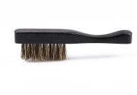 China Facoty Directly Custom Dust Brush Wild Boar Hair Bristle Hair Brush for Men by Abeis for sale