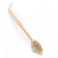 China OEM Detachable Long Handle Body Scrub Brush Dry Skin Cellulite Treatment for sale