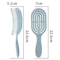 China Hair Styling Candy Color Plastic Hair Comb Hair Beauty Brush 24*8cm for sale