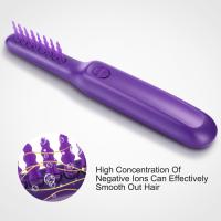 China Hassle Free Hair Care Brush With Electric Detangling Brush And Horn Handle for sale