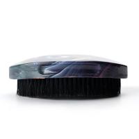 China OEM Water Sticker Soft Medium 360 Wave Brush Mens Boar Bristle Hair Brush for sale