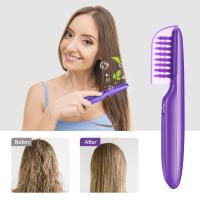 China Hassle Free Hair Care Brush With Electric Detangling Brush And Horn Handle for sale