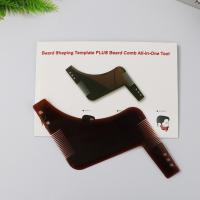 China Affordable Plastic Beard Comb for Budget-Friendly Grooming Beard Hair Comb for sale
