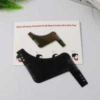 China Affordable Plastic Beard Comb for Budget-Friendly Grooming Beard Hair Comb for sale