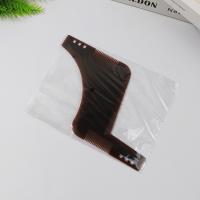 China Affordable Plastic Beard Comb for Budget-Friendly Grooming Beard Hair Comb for sale