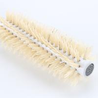 China Natural Color Wood Handle Hair Brush Blow Dry Heat Resistant Rolling Curly Hair Brush for sale