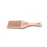 China African Pro Wooden Hair Pick Comb For Curly Afro Hair Styling Wide Teeth Gear for sale