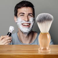 China Customization Color Soft Beard Shaving Brush For Men'S Facial Hair Care for sale