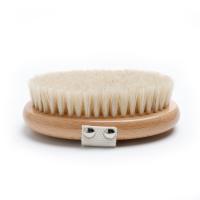 China Natural Bristle Wooden Dry Body Bath Shower Brush For  Exfoliating Scrubber for sale