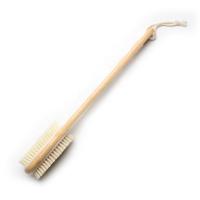 China Abeis Sisal Vegan Fiber Boar Bristle Dry Brushing Bath Brush for Exfoliation and Massage for sale