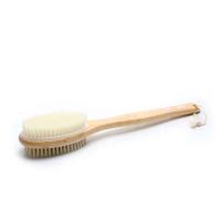 China Abeis Sisal Vegan Fiber Boar Bristle Dry Brushing Bath Brush for Exfoliation and Massage for sale