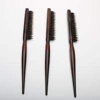 China OEM Wooden Hair Comb And Antistatic Boar Hair Brush Efficiently Tame Your Hair for sale