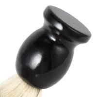 China Wood Handle Badger Hair Beard Brush Synthetic Badger Bristle Shaving Brush for sale