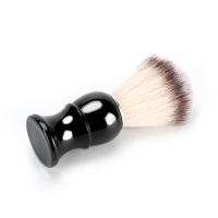 China Abeis Travel Shaving Brush White Nylon Hair And ABS Handle Beard Soap Brush for sale