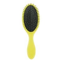 China Plastic Handle Hair Paddle Brush Wet And Dry Message Detangling Hair Brush for sale