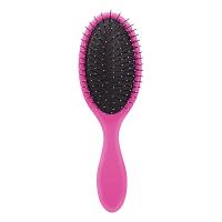 China Plastic Handle Hair Paddle Brush Wet And Dry Message Detangling Hair Brush for sale