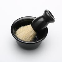 China Convenient Beard Shaving Tools Set Soft Brush Razor Holder Common Comb And Stand for sale