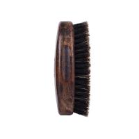China Abeis Wood Large Boar Bristle Shaving Brush for Thick Beard Black Walnut Wood Handle for sale