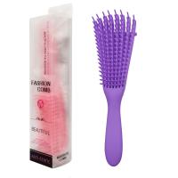 China Detangling Hair Brush Curly Bristle Nylon Tooth Adjustable Hair Styling Brush for sale
