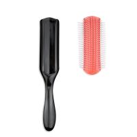 China Nine Rows Removable Plastic Hair Comb Hair Massage Brush Customized Logo for sale
