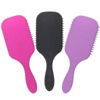 China Streamlined Handle Scalp Massage Comb Customized Color ABS Airbag Comb for sale