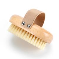 China Massage Wet Bath Shower Brush Organic Vegan Sisal Body Dry Brushing Brush for sale