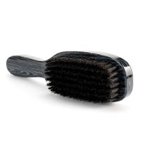China 360 Soft Boar Bristle Brush For Men Marbling Beech Long Handle for sale