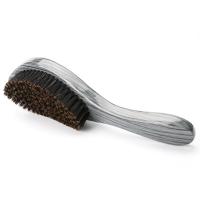 China Wood Handle Soft Medium Hard Bristle Wave Brush Customized Color for sale