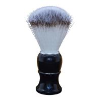 China Abeis Travel Shaving Brush White Nylon Hair And ABS Handle Beard Soap Brush for sale
