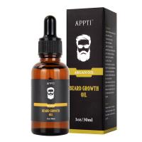 China Men's Personal Care Organic Argan Oil For Beard Growth With Roller for sale