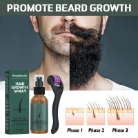 China 100% Natural Mustache Growth Oil 30ml Beard Growth Roller Kit For Men Sample Provided for sale