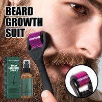 China 100% Natural Mustache Growth Oil 30ml Beard Growth Roller Kit For Men Sample Provided for sale