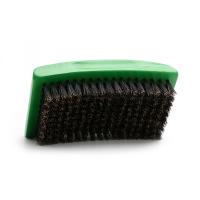 China 100g Wood 100% Boar Bristle Square Pro- Wave Beard Brush Abeis Outlet's Custom Design for sale