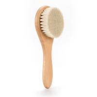 China Eco Friendly Wooden Baby Brush And Comb Set  Baby Shower Brush	Comfortable for sale