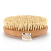 China Abeis Dry Body Sisal Fiber Vegan Bath Brush Shower Exfoliating Scrubber Massage for sale