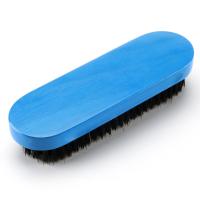 China 100% Boar Bristle Soft/Medium Hard Beard Brush for Men Customized Logo Design by Abeis for sale
