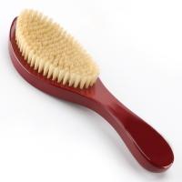 China PU Glossy Custom Medium Hard Curved Bristle Hair Brush Durable for sale