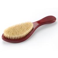 China PU Glossy Custom Medium Hard Curved Bristle Hair Brush Durable for sale