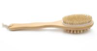 China Long Handle Bath Shower Brush Double Sided Dry Remove Cells Spa Massage for sale